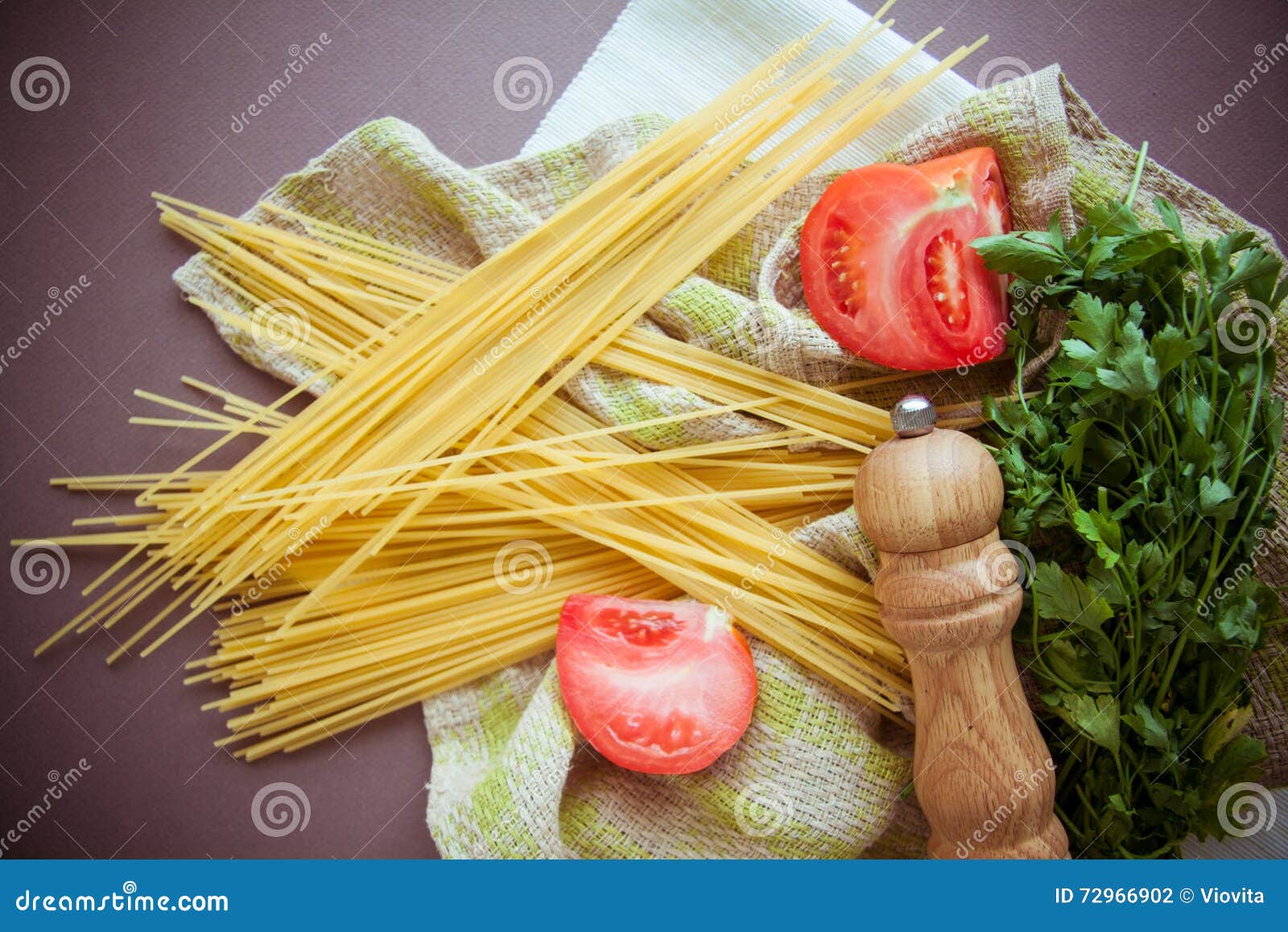 Raw spaghetti stock photo. Image of noodles, mediterranean - 72966902