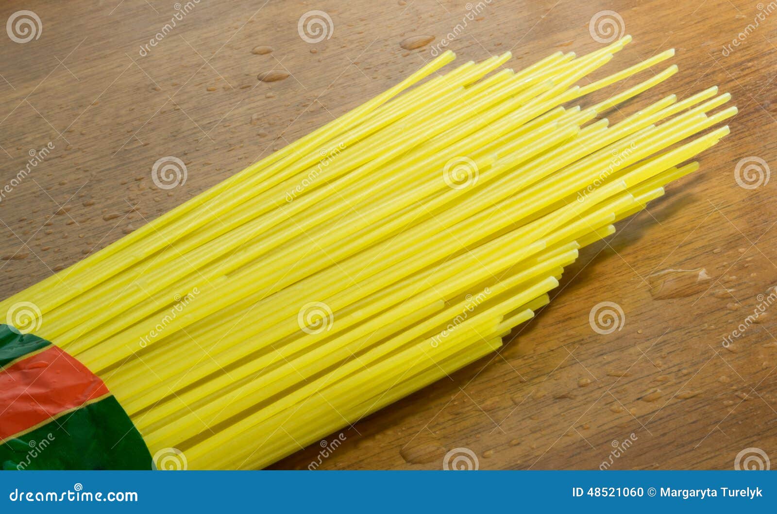 Raw spaghetti on the table stock photo. Image of eating - 48521060