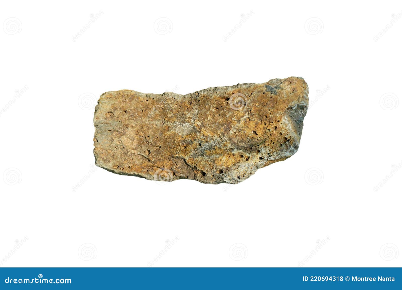 Specimen Of Basalt Igneous Rock Stone Isolated On White Background ... Specimen Of Basalt Igneous Rock Stone Isolated On White Background ...