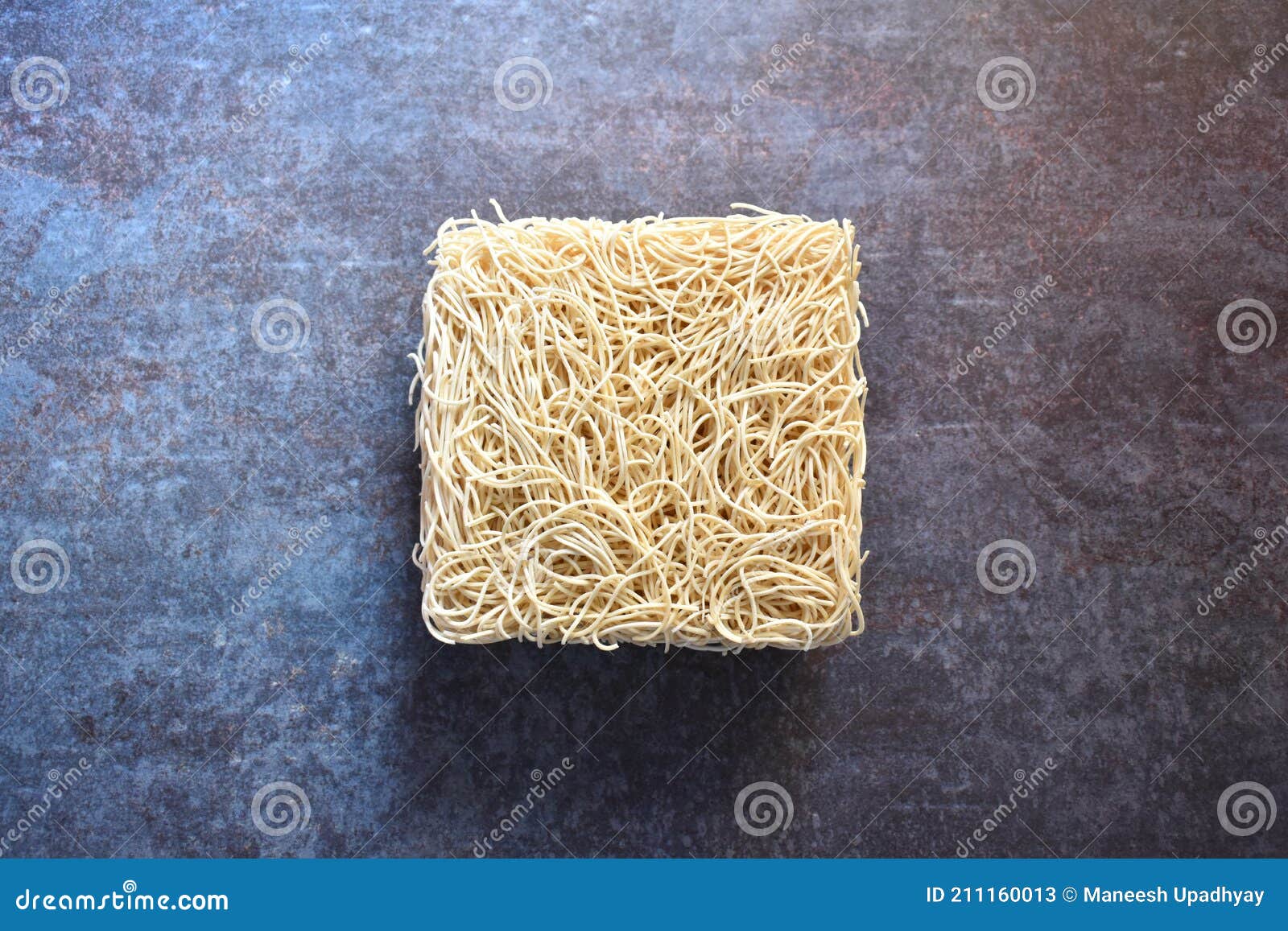 Raw square Noodles stock image. Image of healthy, closeup - 211160013