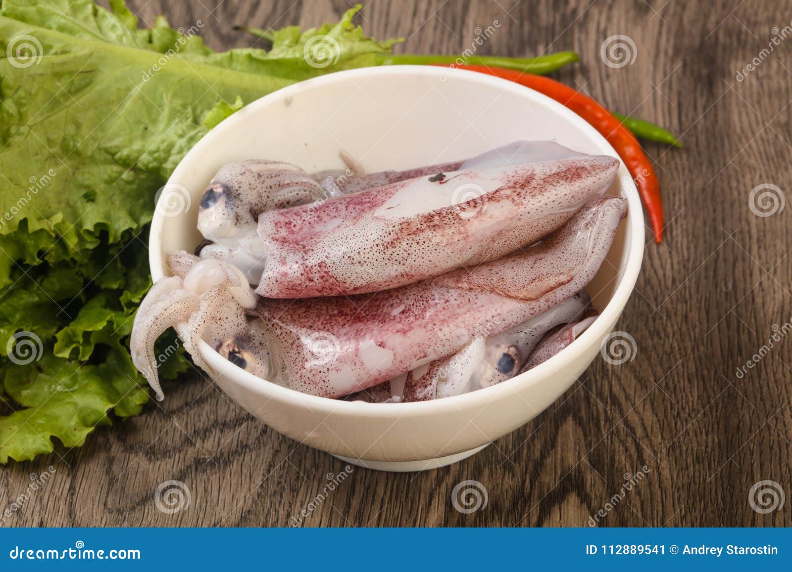 Raw squid stock image. Image of color, cephalopod, healthy - 112889541