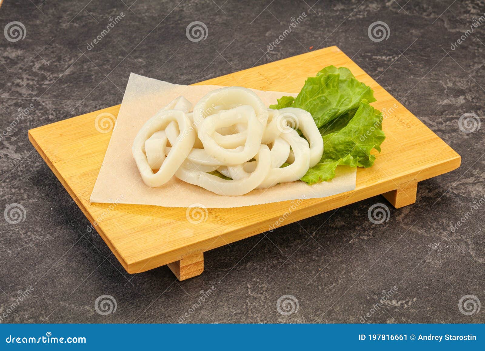 Raw Squid Rings for Cooking Stock Image - Image of ring, squid: 197816661
