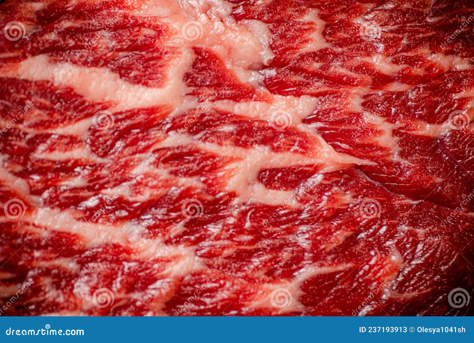 Raw Steak. Macro Background. the Texture of the Meat Stock Image ...