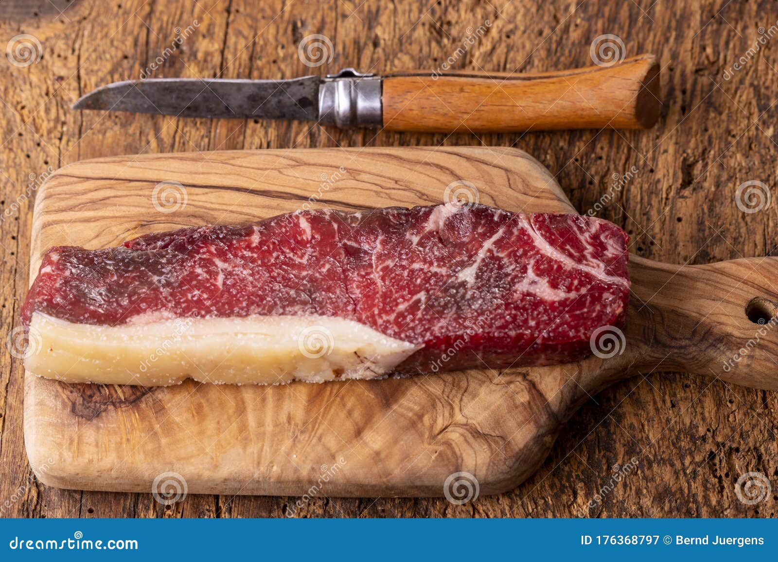 Raw steak stock image. Image of steak, people, food - 176368797