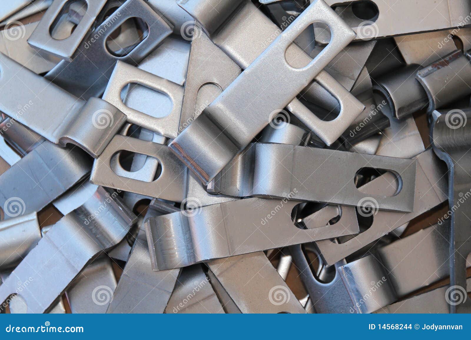 Raw steel parts stock photo. Image of punched, metal - 14568244