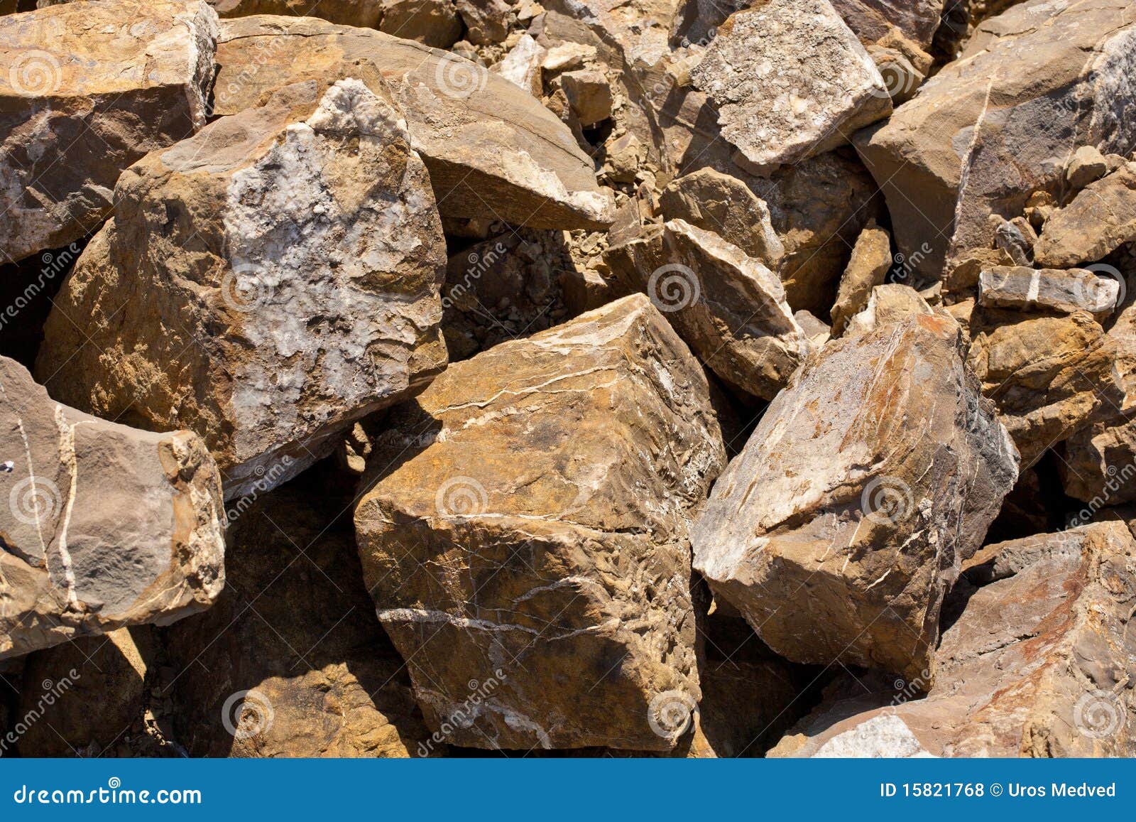 Raw stones stock photo. Image of broken, background, garden - 15821768