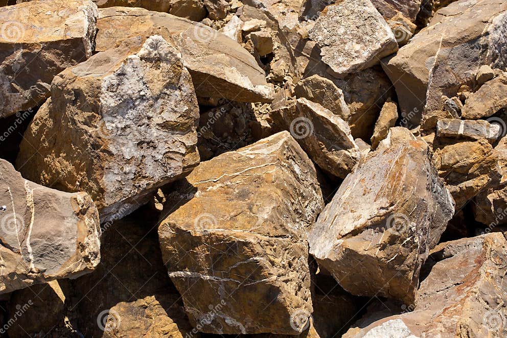Raw stones stock photo. Image of broken, background, garden - 15821768