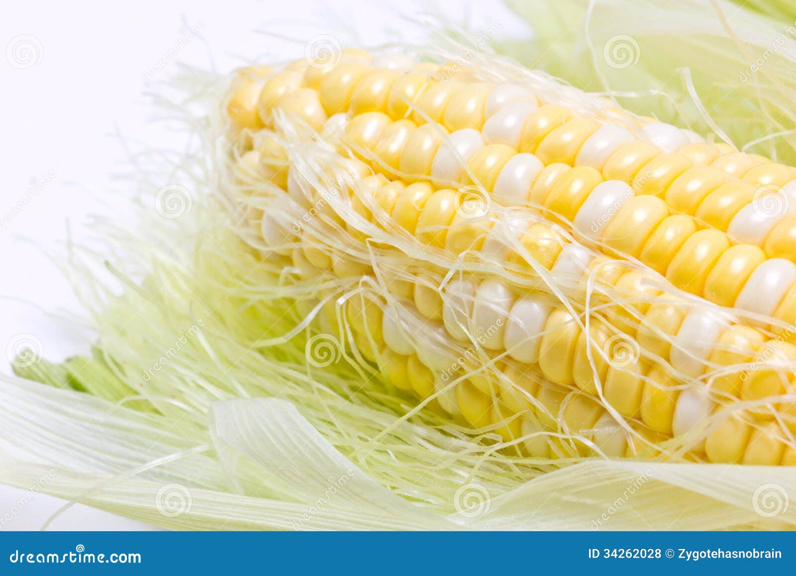 Raw Sweetcorn. stock photo. Image of corn, colorful, healthy - 34262028