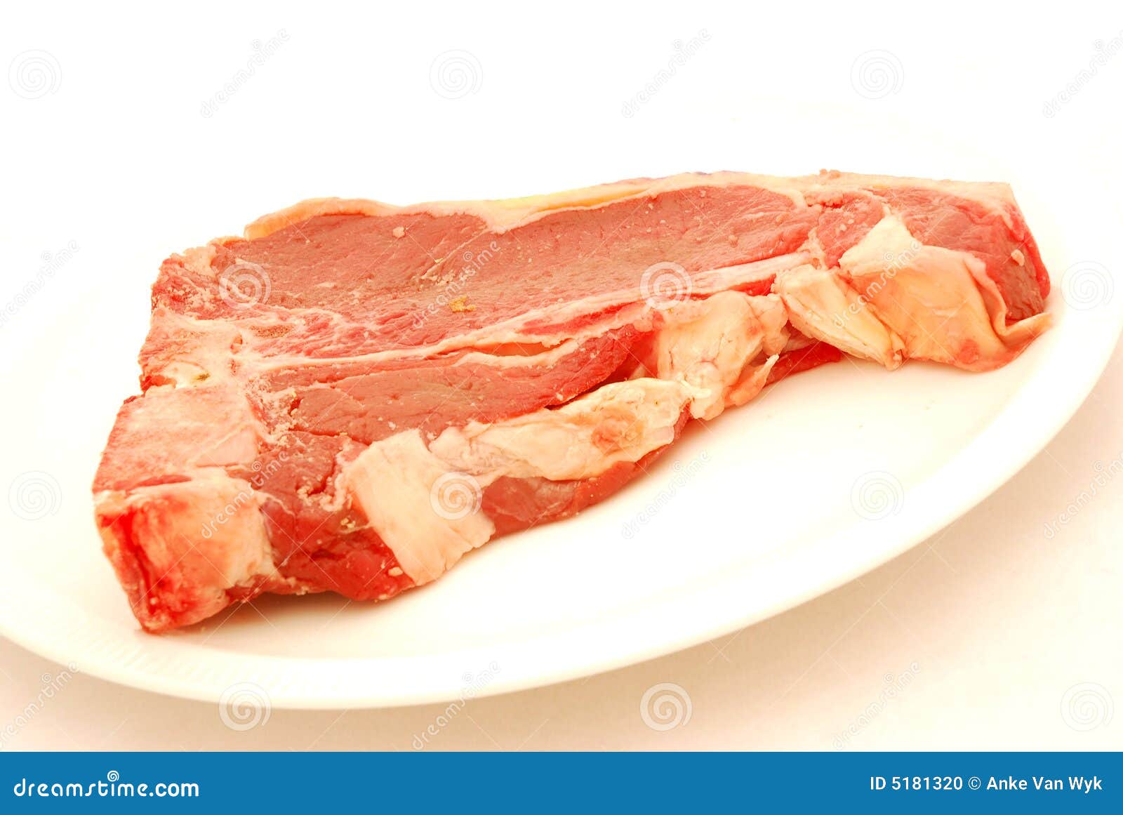 Raw t-bone steak stock photo. Image of healthy, life, delicatessen ...