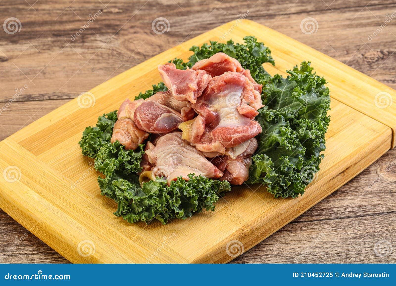 Raw Chicken Stomach for Cooking Stock Image - Image of bird, stomach ...