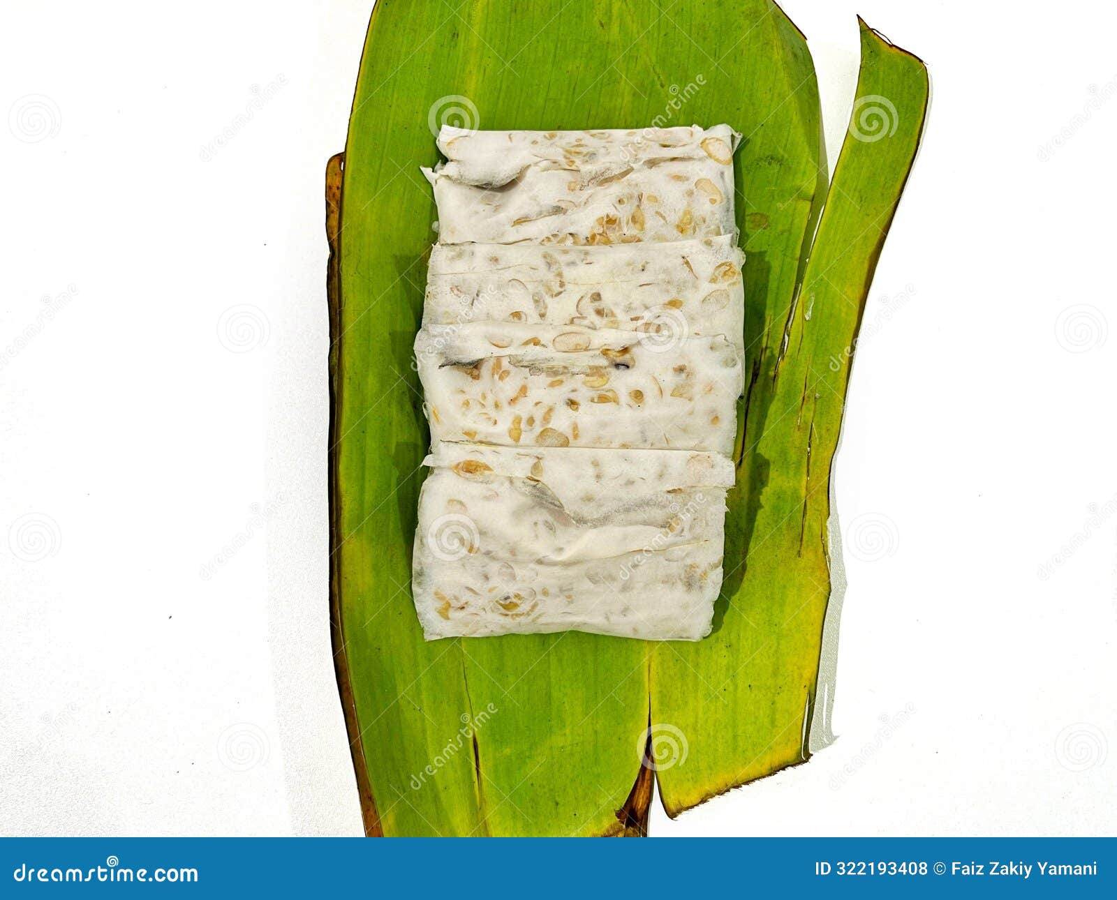 Raw Tempeh Isolated on White Background Stock Photo - Image of fresh ...