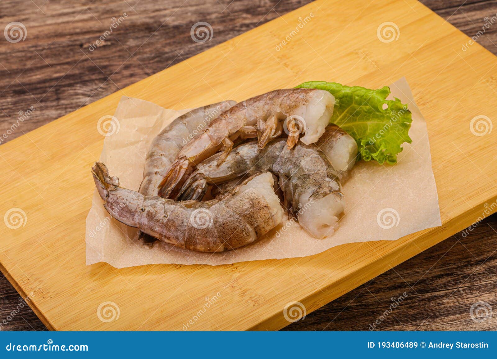 Raw Tiger Prawn for Cooking Stock Image - Image of food, tasty: 193406489