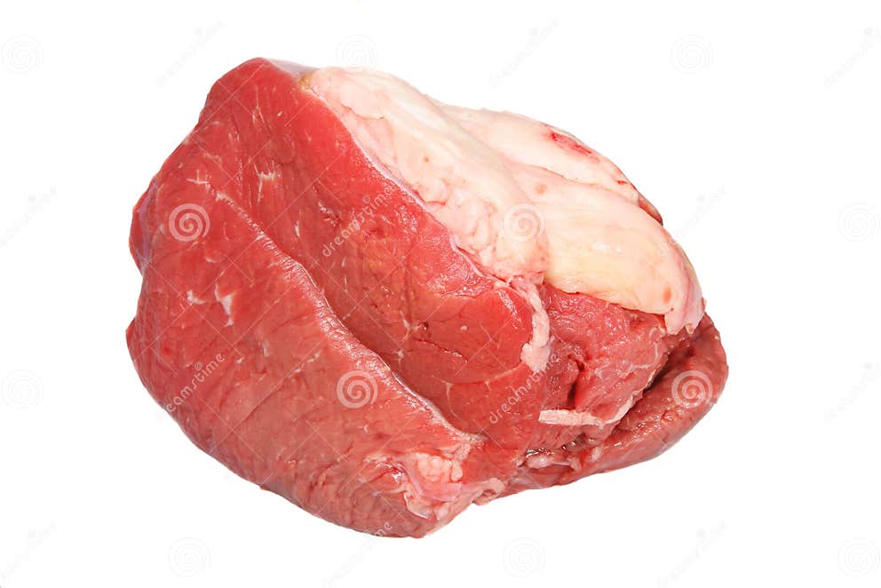 Raw topside of beef stock photo. Image of joint, flesh - 6086978