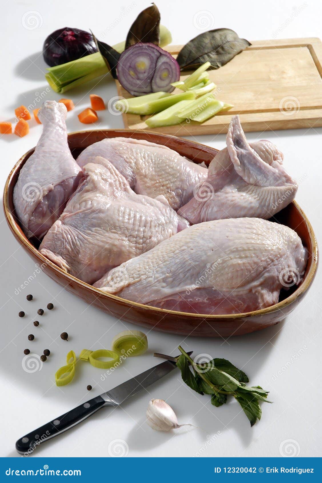 Raw turkey ready to cook stock photo. Image of food, energy - 12320042