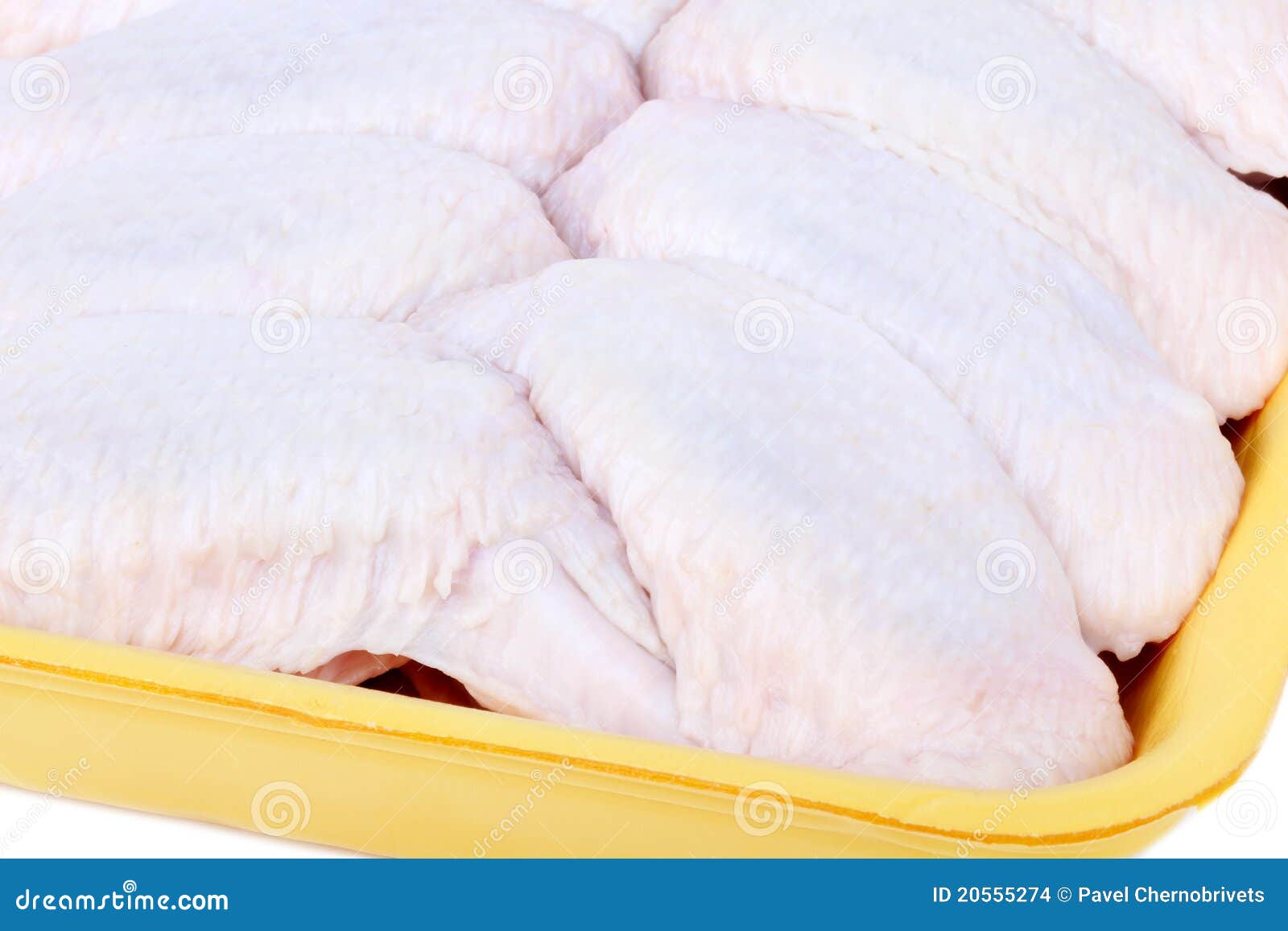 Raw uncooked chicken wings stock photo. Image of cuisine - 20555274