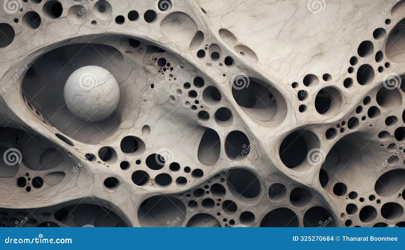 A Raw, Unfinished Concrete Ceiling Showcasing Wooden Formwork Patterns ...