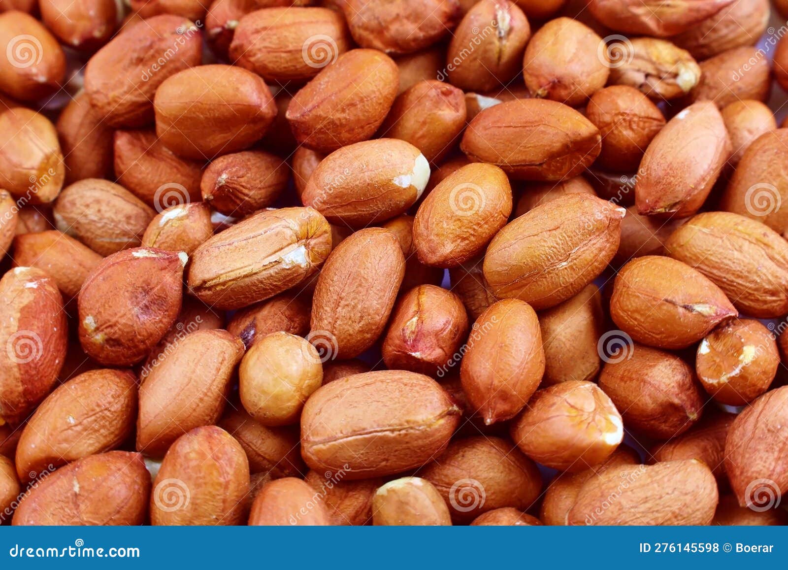 Raw Unpeeled Peanut Nuts Texture Close Up. Stock Photo - Image of close ...