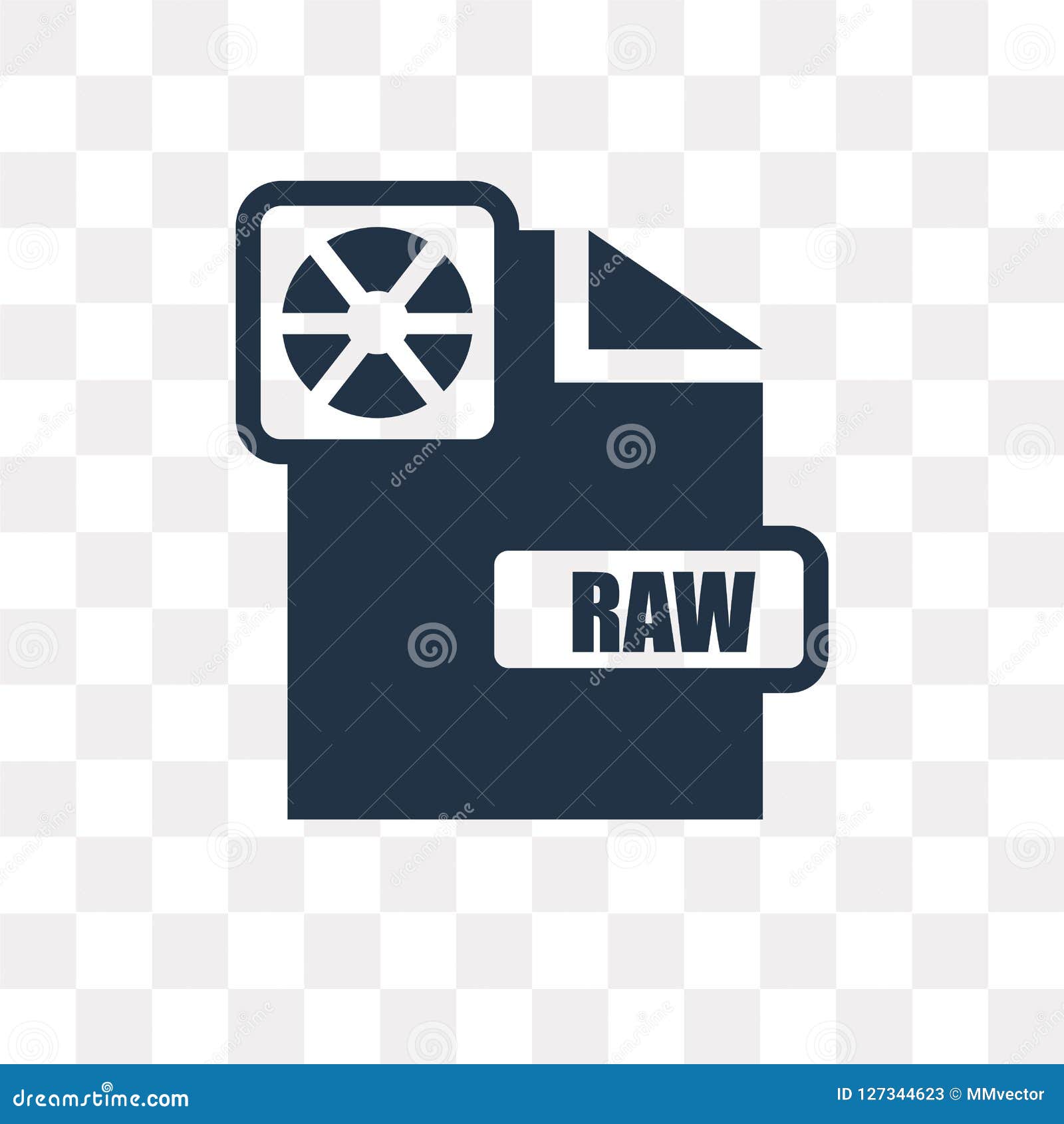 Raw Vector Icon Isolated on Transparent Background, Raw Transpa Stock ...