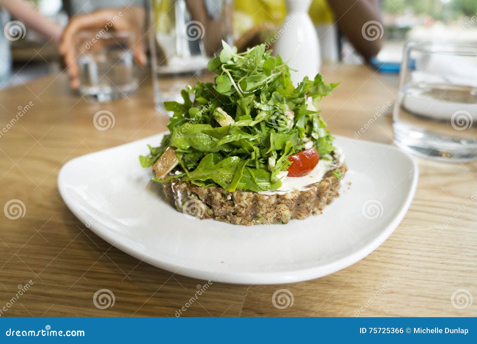 Raw Vegan Food Dish stock photo. Image of appetizing - 75725366