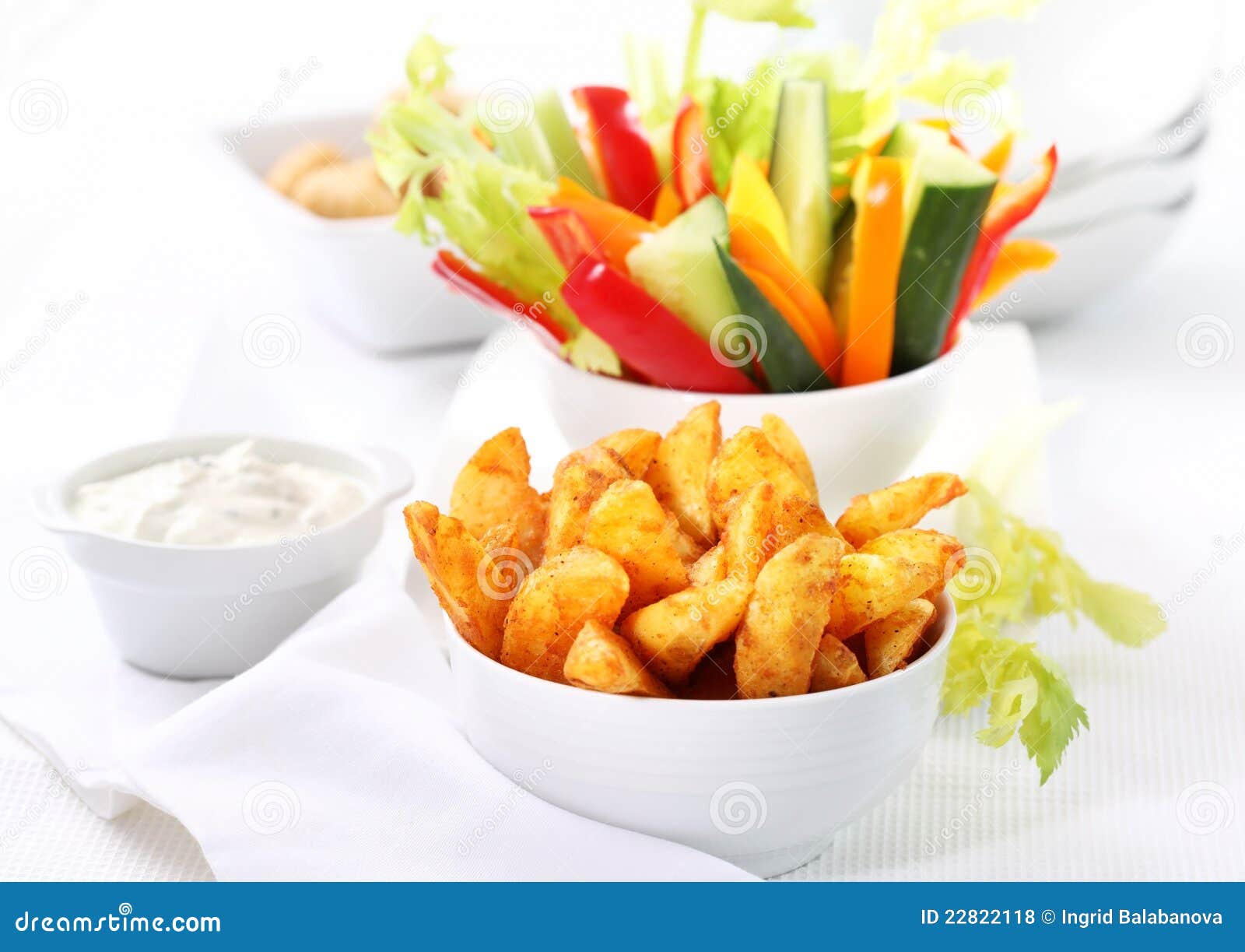 Raw Vegetable and Wedges with Dip Stock Photo - Image of cheese ...