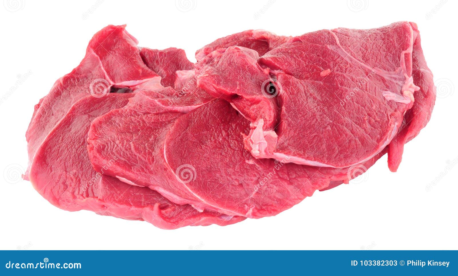Raw Venison Steaks stock image. Image of ingredient - 103382303