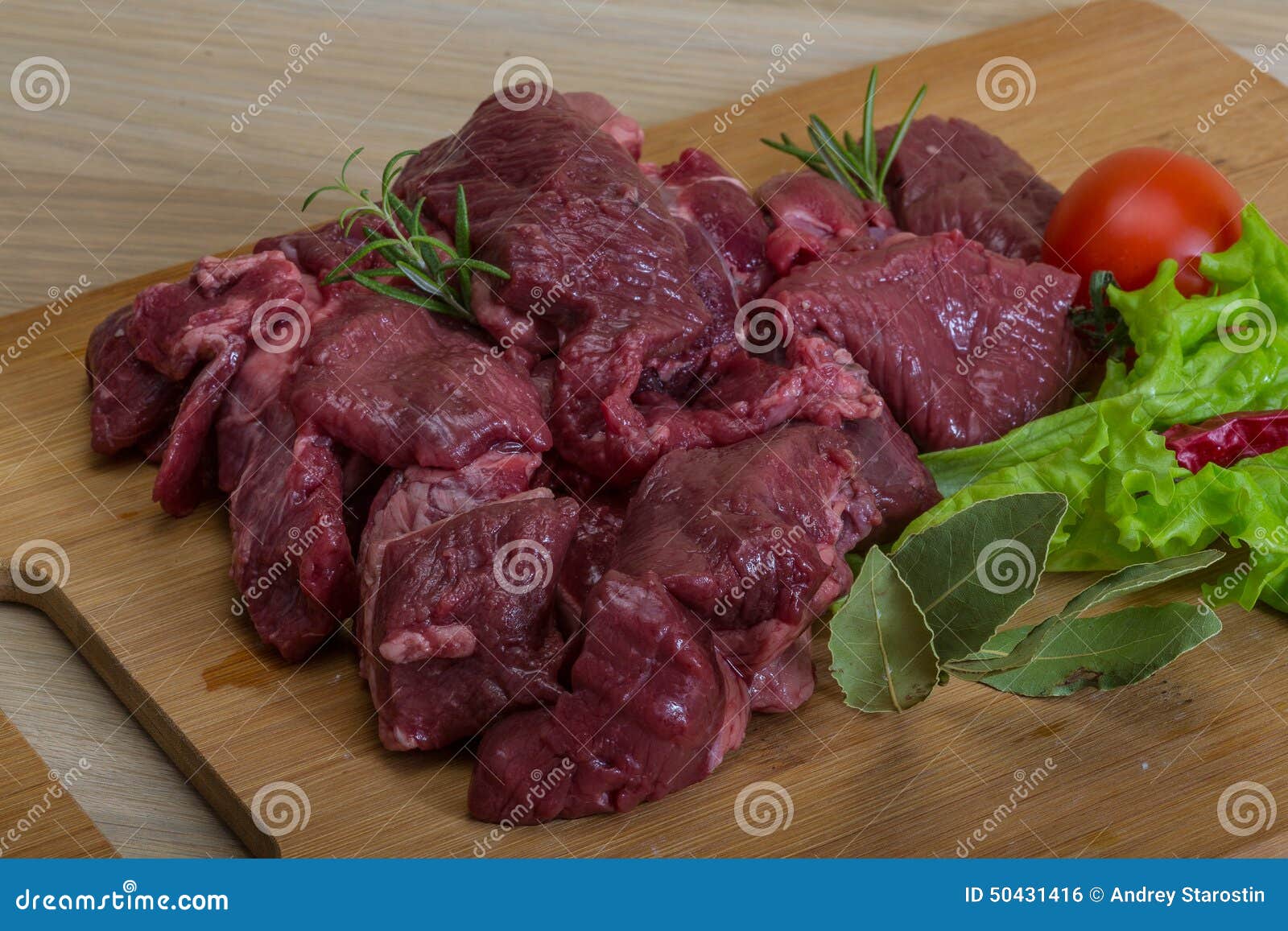 Raw venison stock photo. Image of white, game, prime - 50431416