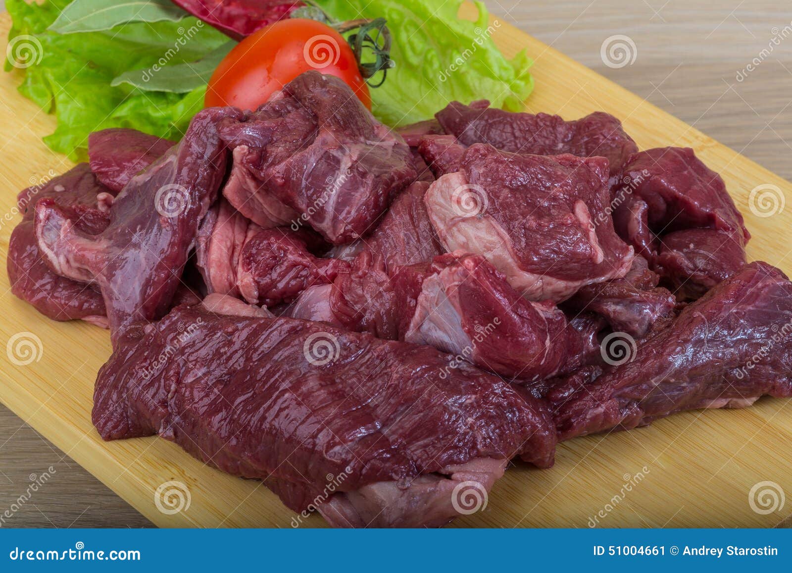 Raw venison stock image. Image of roast, cook, fresh - 51004661