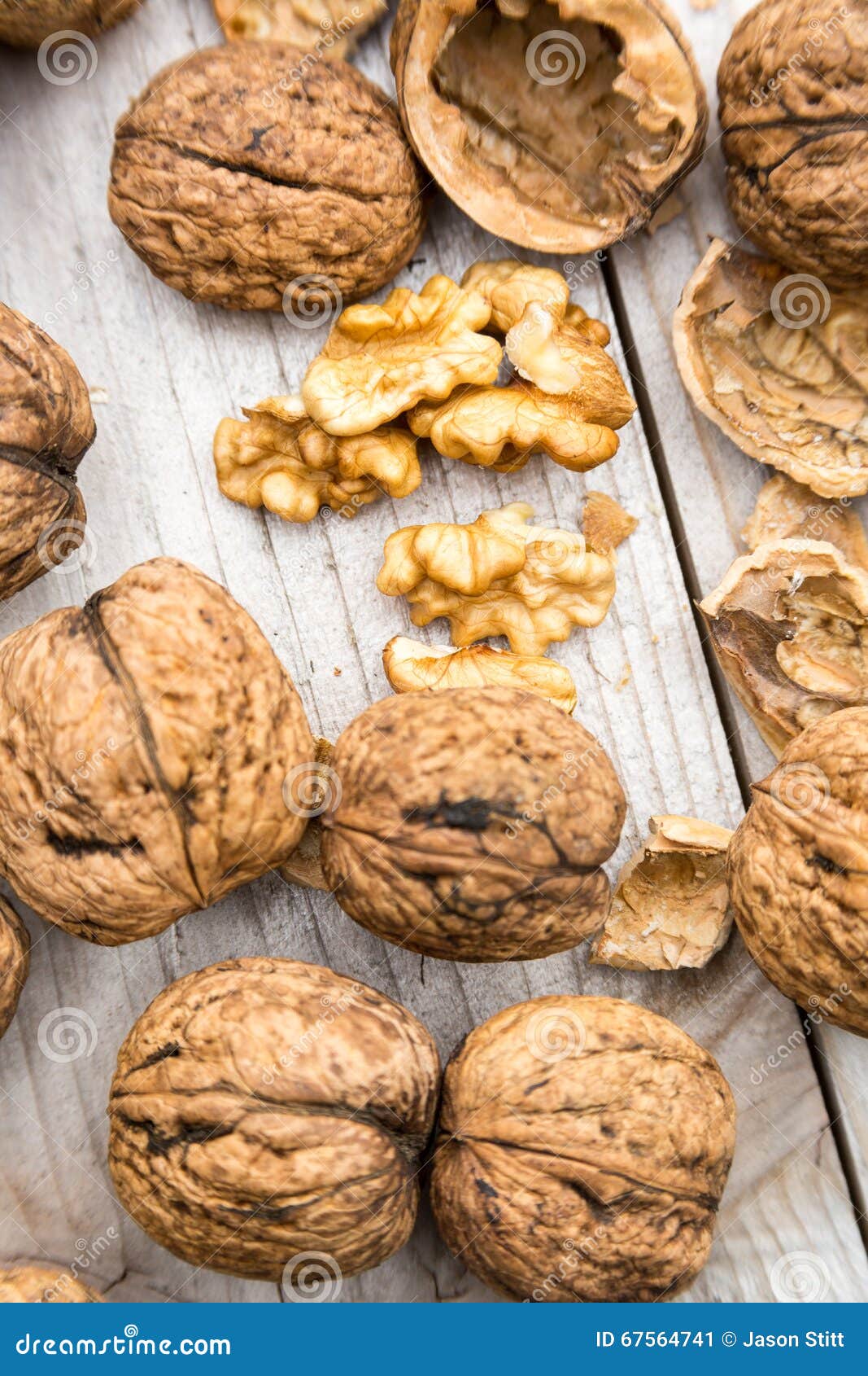 Raw Walnuts stock image. Image of open, nature, healthy - 67564741