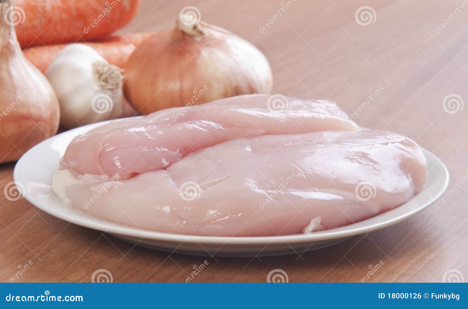 Raw white chicken meat stock photo. Image of groceries - 18000126