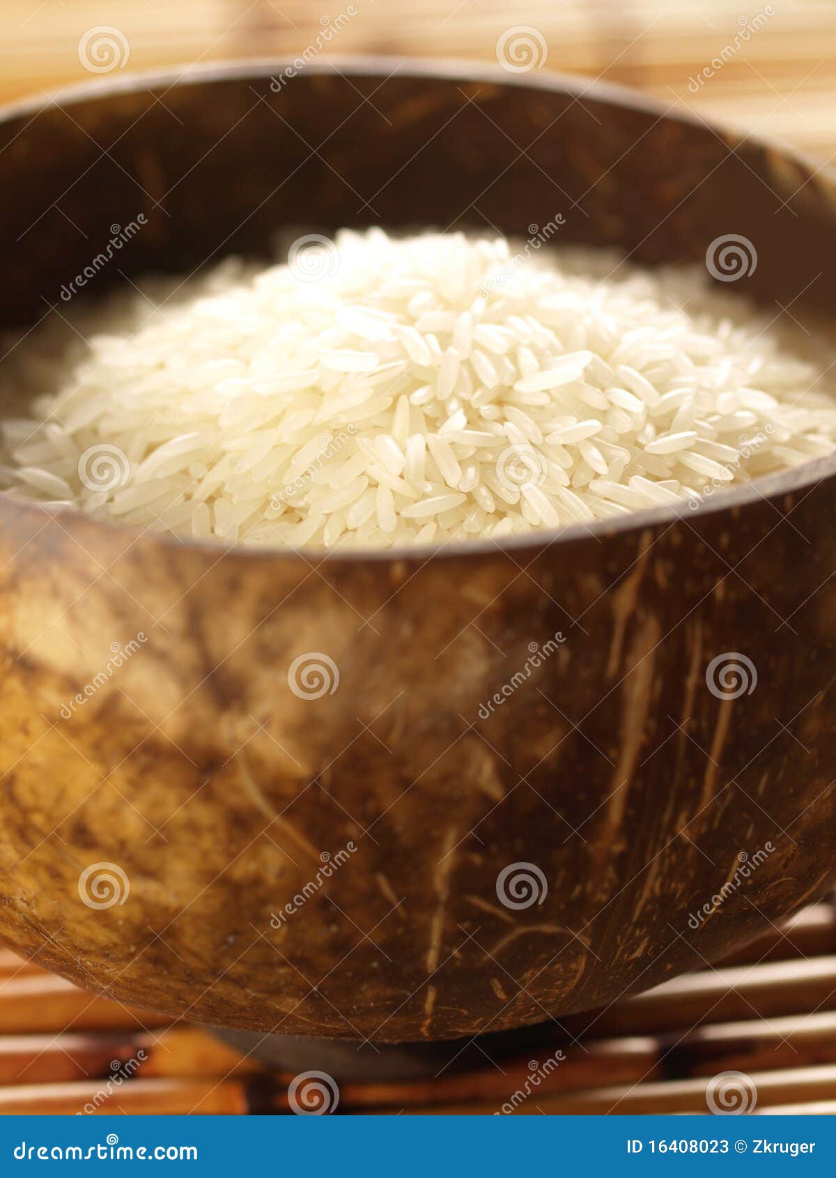 Raw white rice stock image. Image of starch, white, polished - 16408023