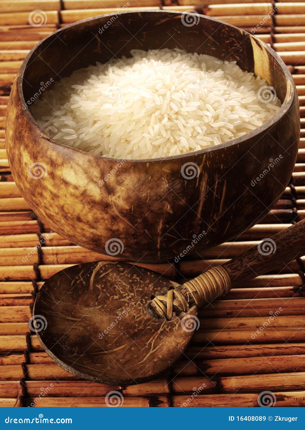 Raw white rice stock image. Image of rice, polished, vegan - 16408089