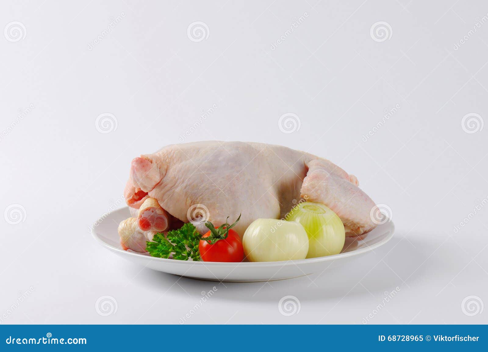 Raw whole chicken stock image. Image of studio, shot - 68728965