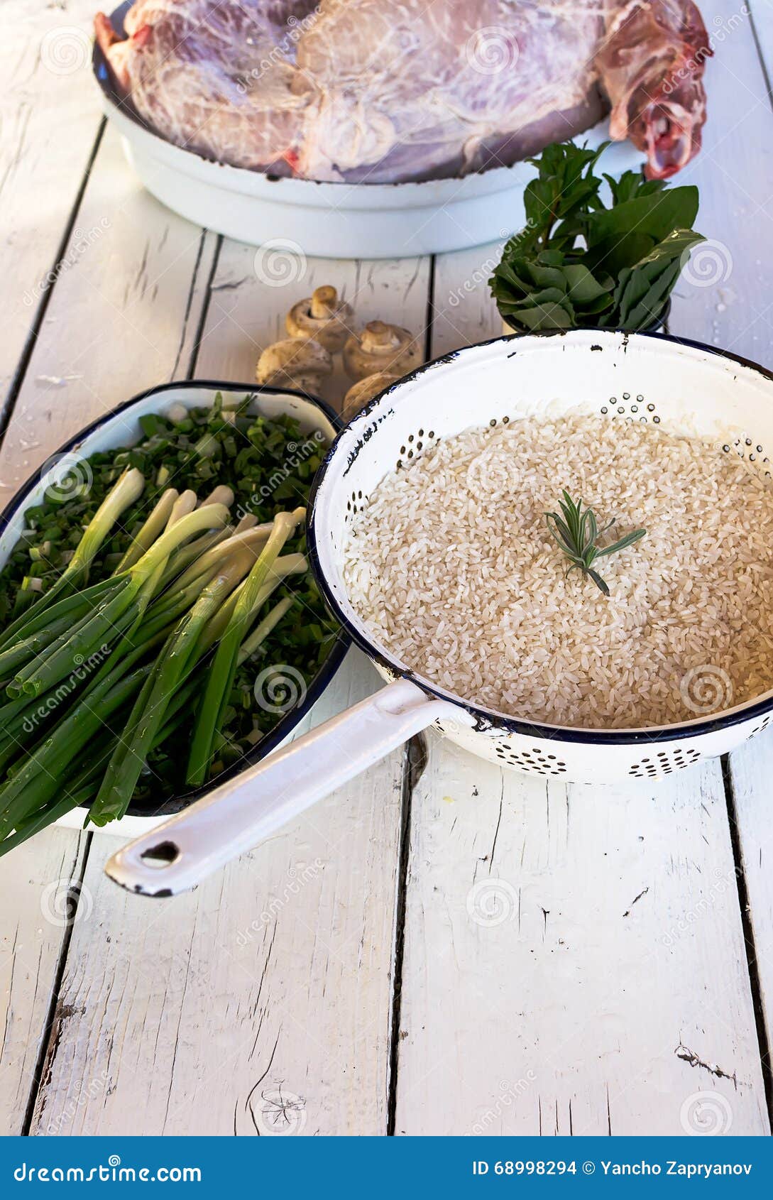 Raw whole lamb stock photo. Image of green, herb, lamb - 68998294