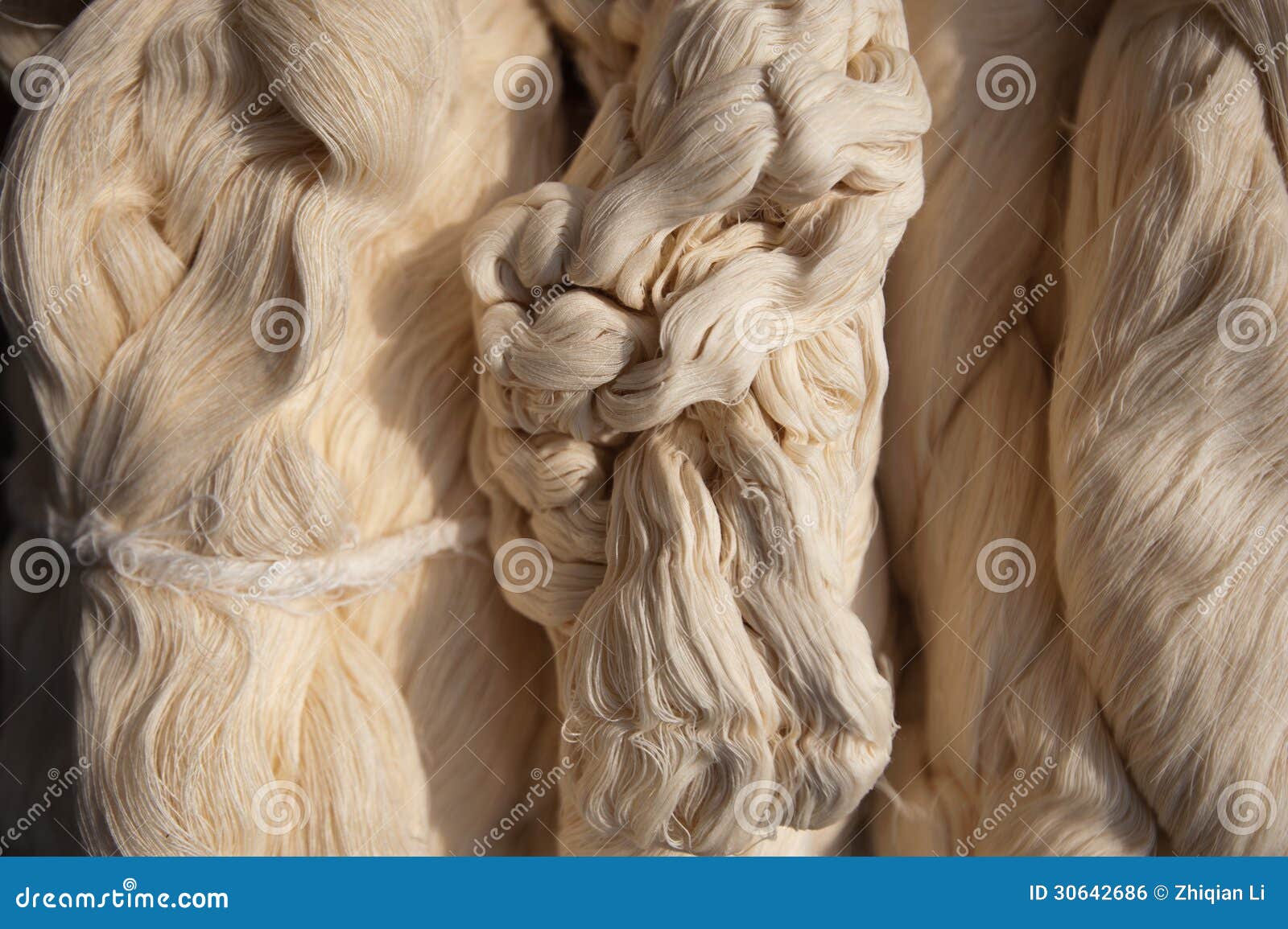 Raw yarn stock photo. Image of nature, cotton, weave - 30642686
