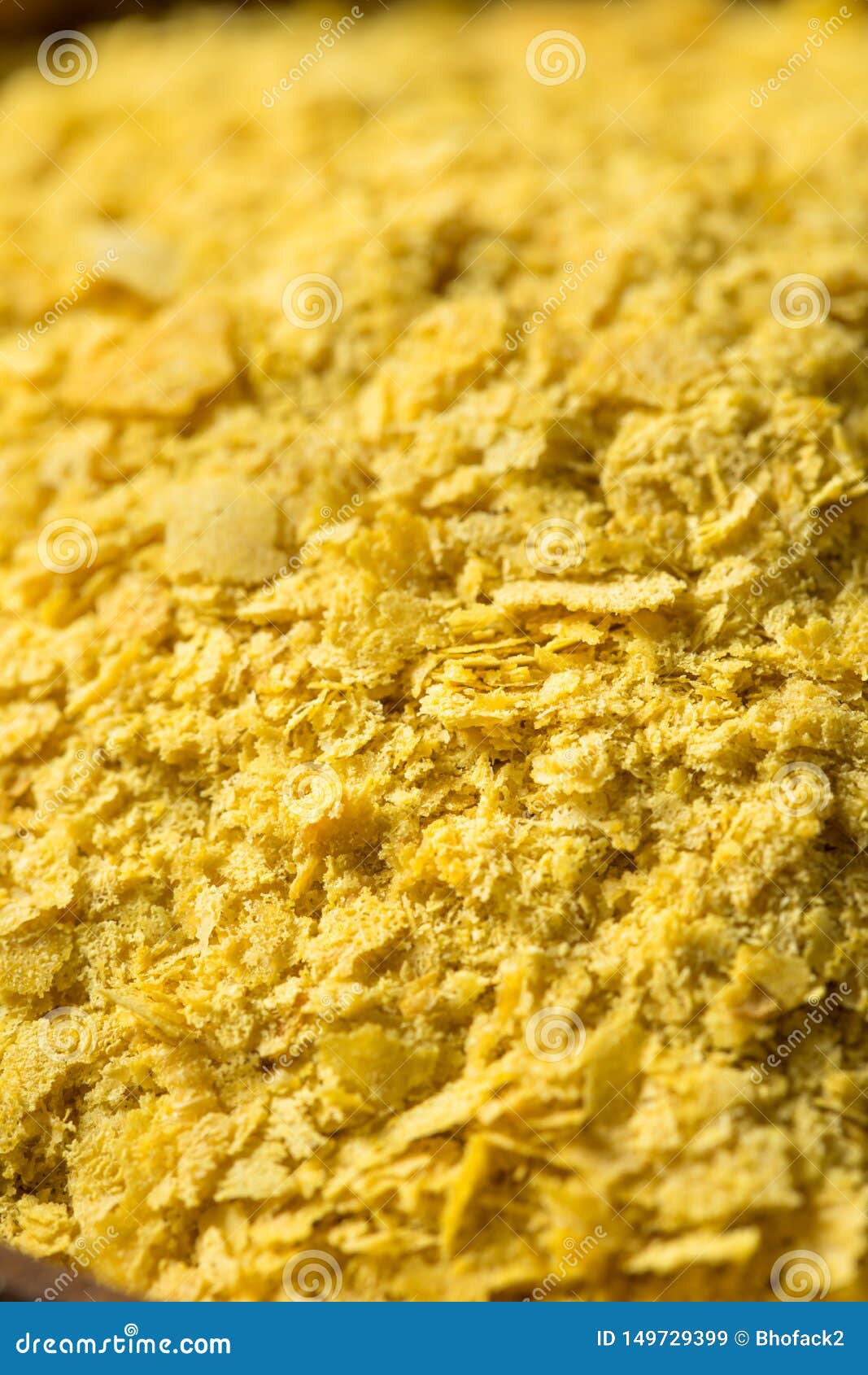 Raw Yellow Organic Nutritional Yeast Stock Image - Image of brewers ...