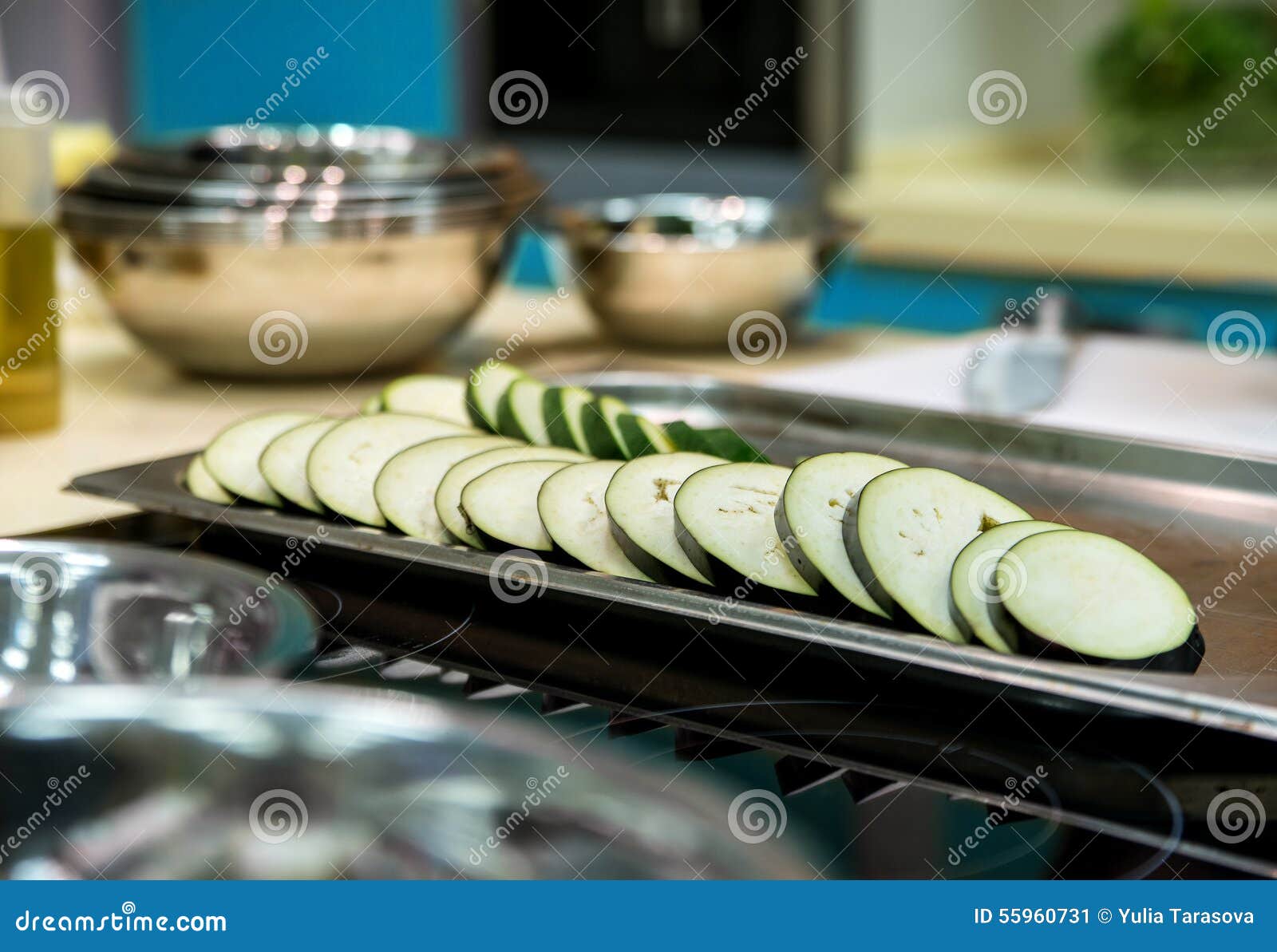 Raw Zucchini Prepared for Cooking Stock Image - Image of live, natural ...