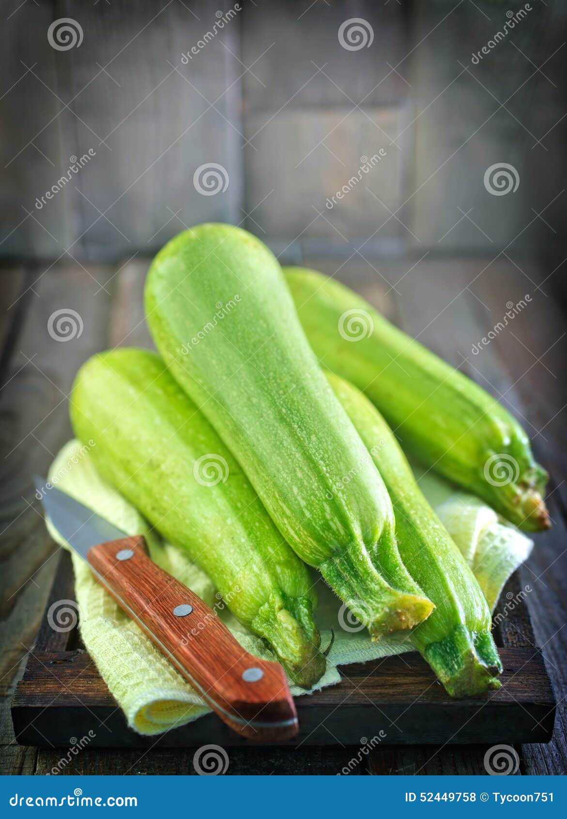 Raw zucchini stock photo. Image of natural, squash, nature - 52449758