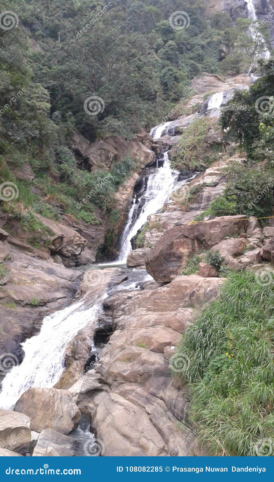 Rawana Fall stock image. Image of situated, waterfall - 108082285