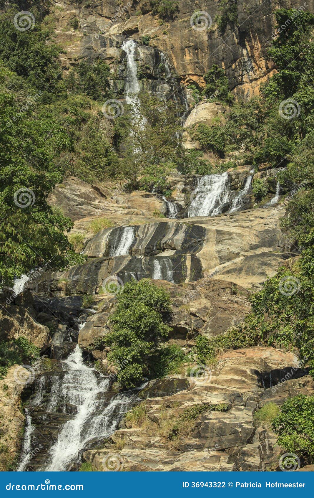 Rawana Falls stock photo. Image of idyllic, wilderness - 36943322