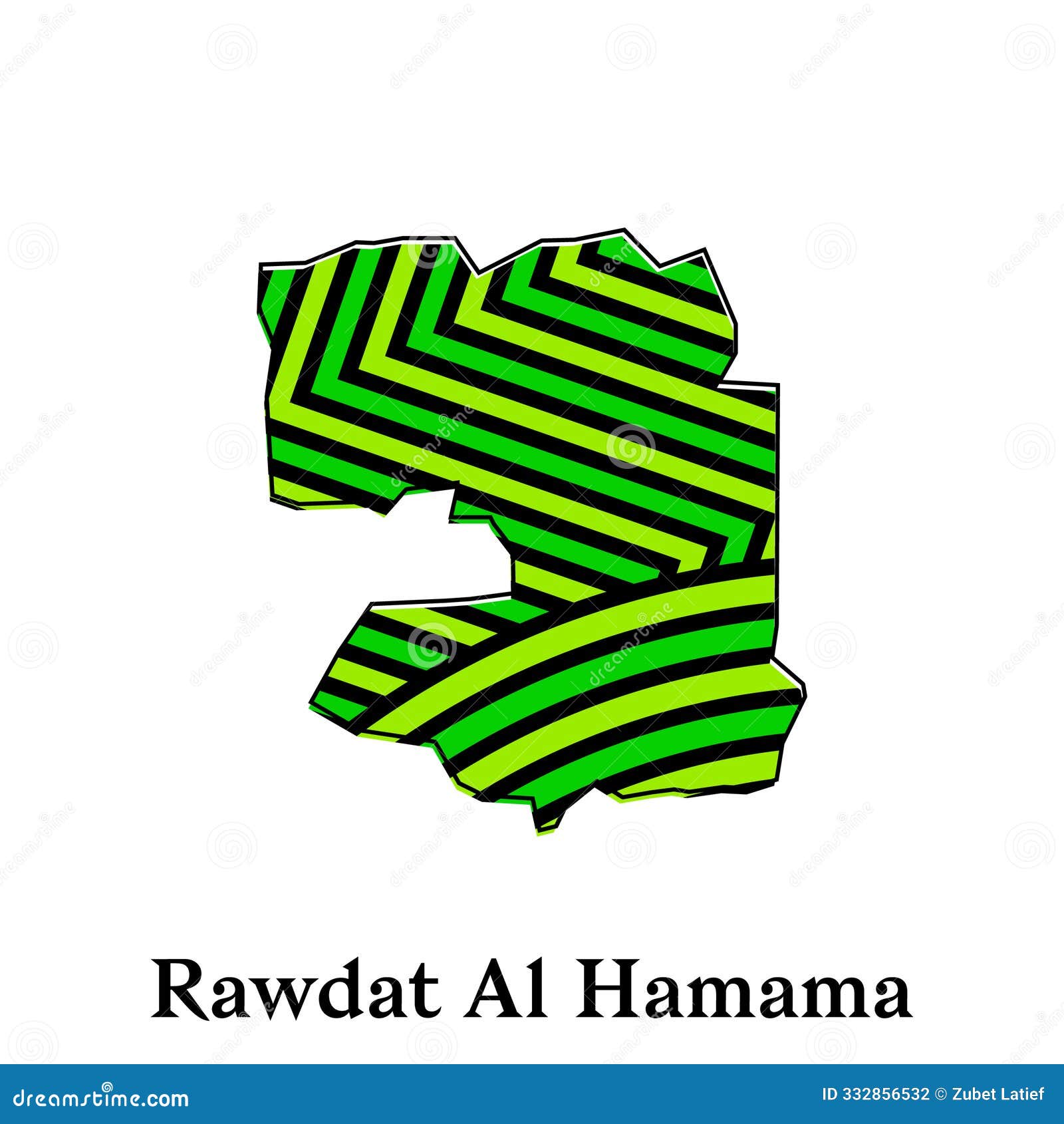 Infographic For Qatar, Detailed Map Of Qatar With Flag Cartoon Vector ...