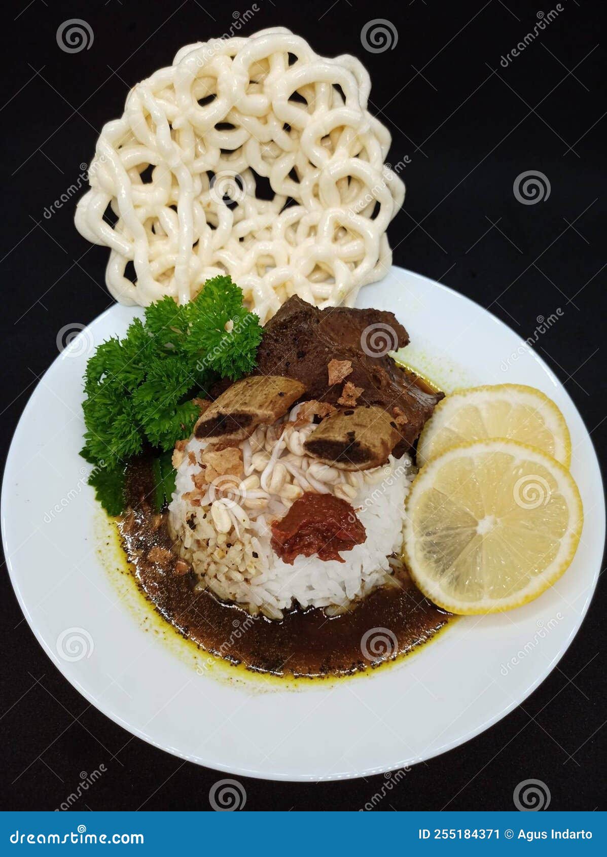 Rawon from indonesia stock image. Image of lunch, produce - 255184371