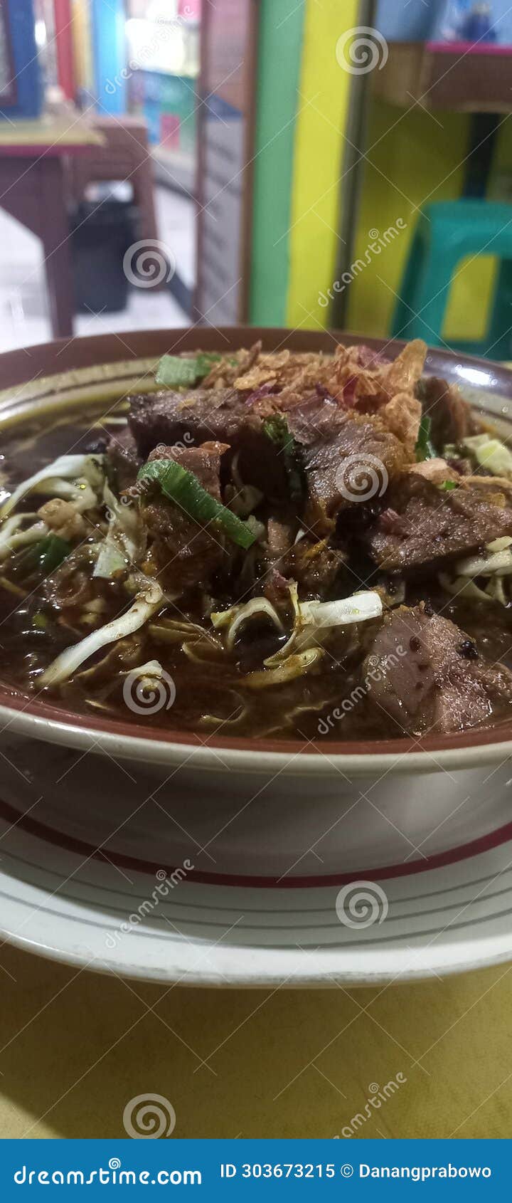 Rawon is a Typical Indonesian Food with a Special Taste Stock Image ...
