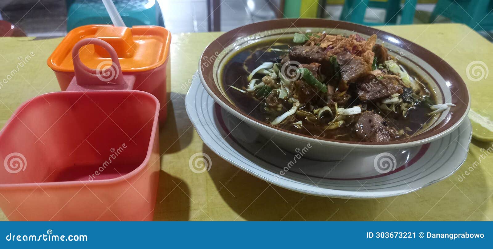 Rawon is a Typical Indonesian Food with a Special Taste Stock Image ...