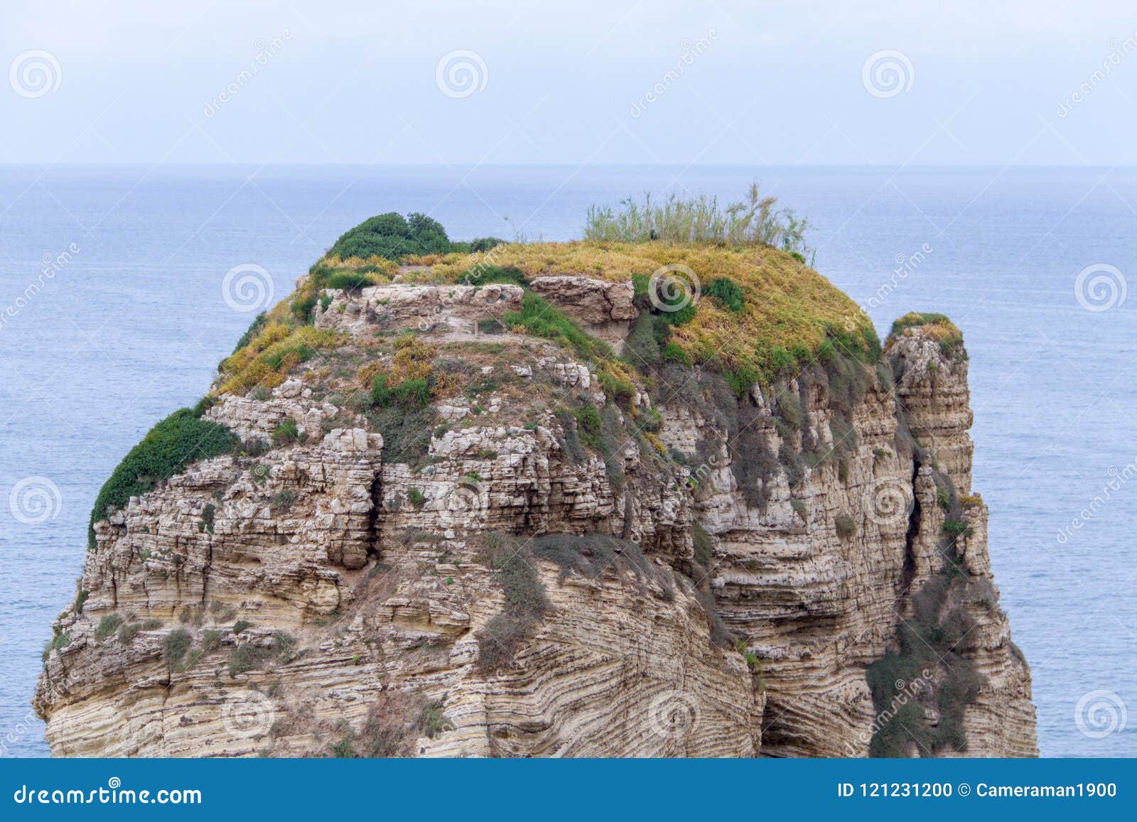 Rawsha Rock In Beirut - Lebanon Stock Photo | CartoonDealer.com #121231200