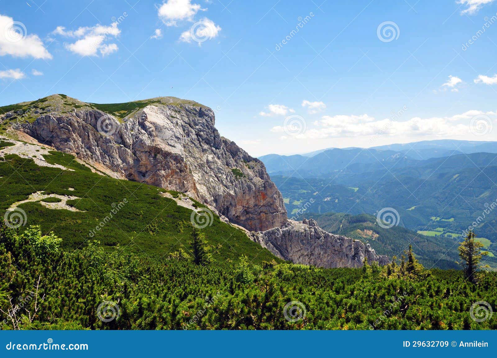 Rax in Austrian Alps stock image. Image of peak, birch - 29632709