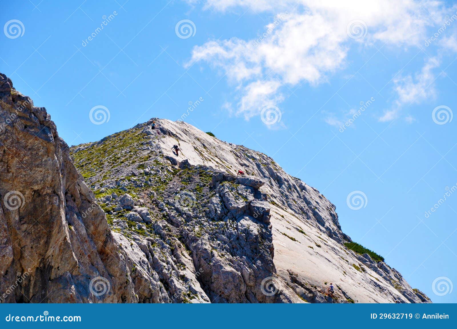 Rax in Den österreichischen Alpen Stockbild - Bild von reise, felsen ...