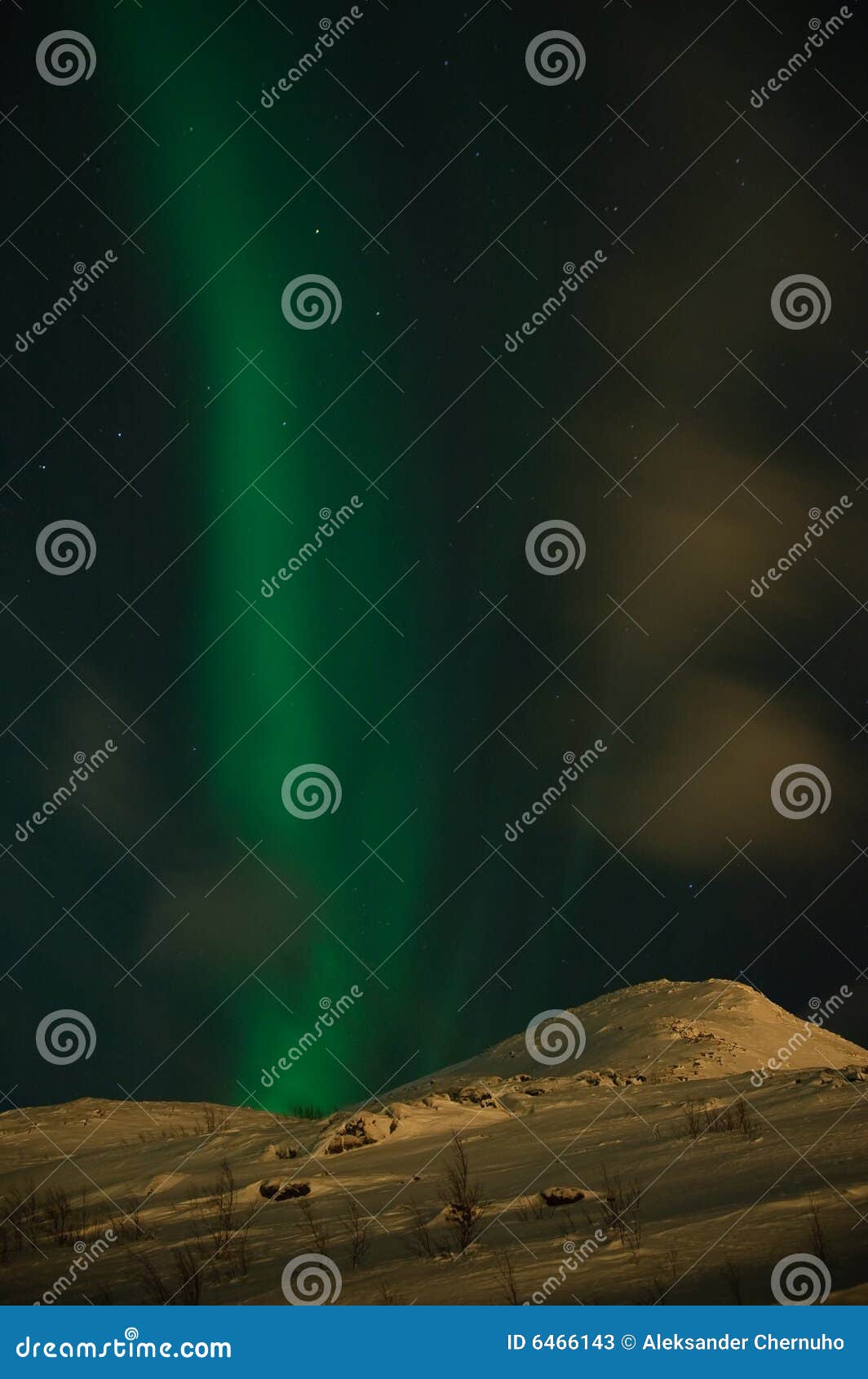 Ray of Aurora polaris stock image. Image of luminosity - 6466143