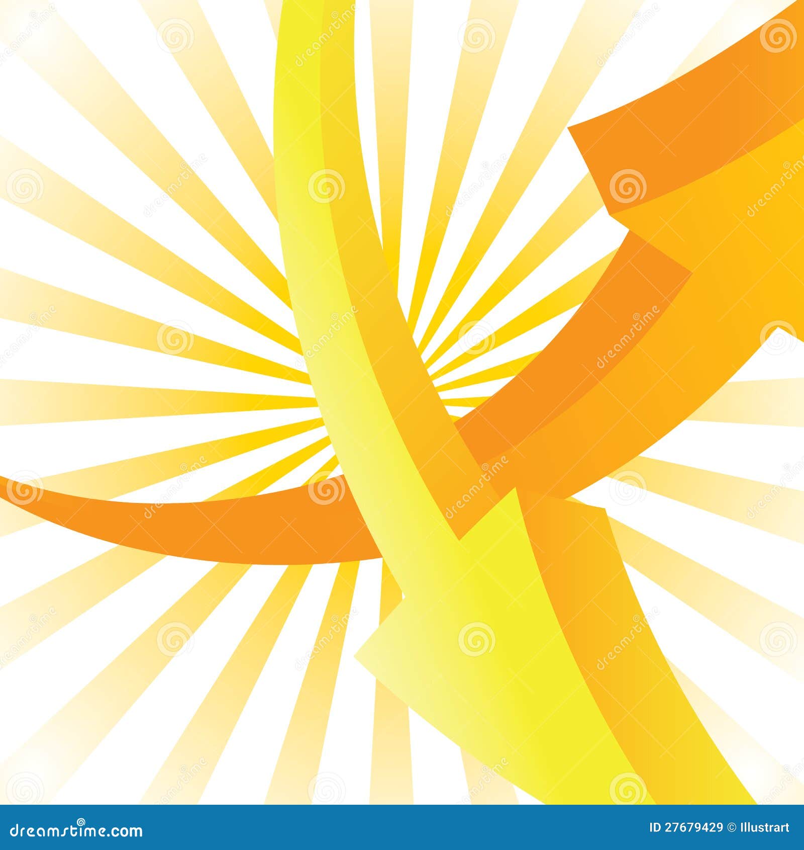 Ray background with arrows stock vector. Illustration of graphic - 27679429