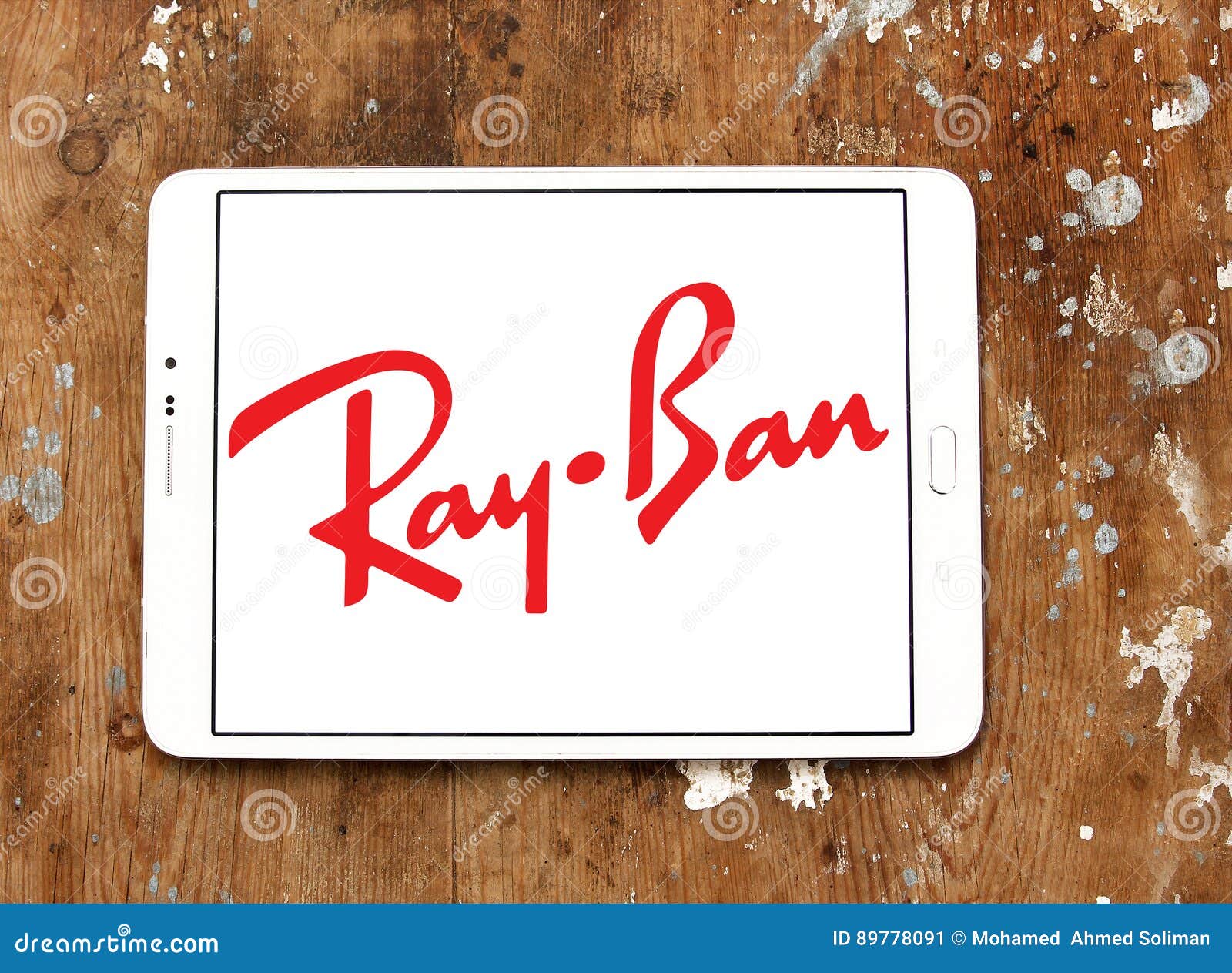 Ray-Ban-Logo redaktionelles foto. Bild von vektor, firma - 89778091