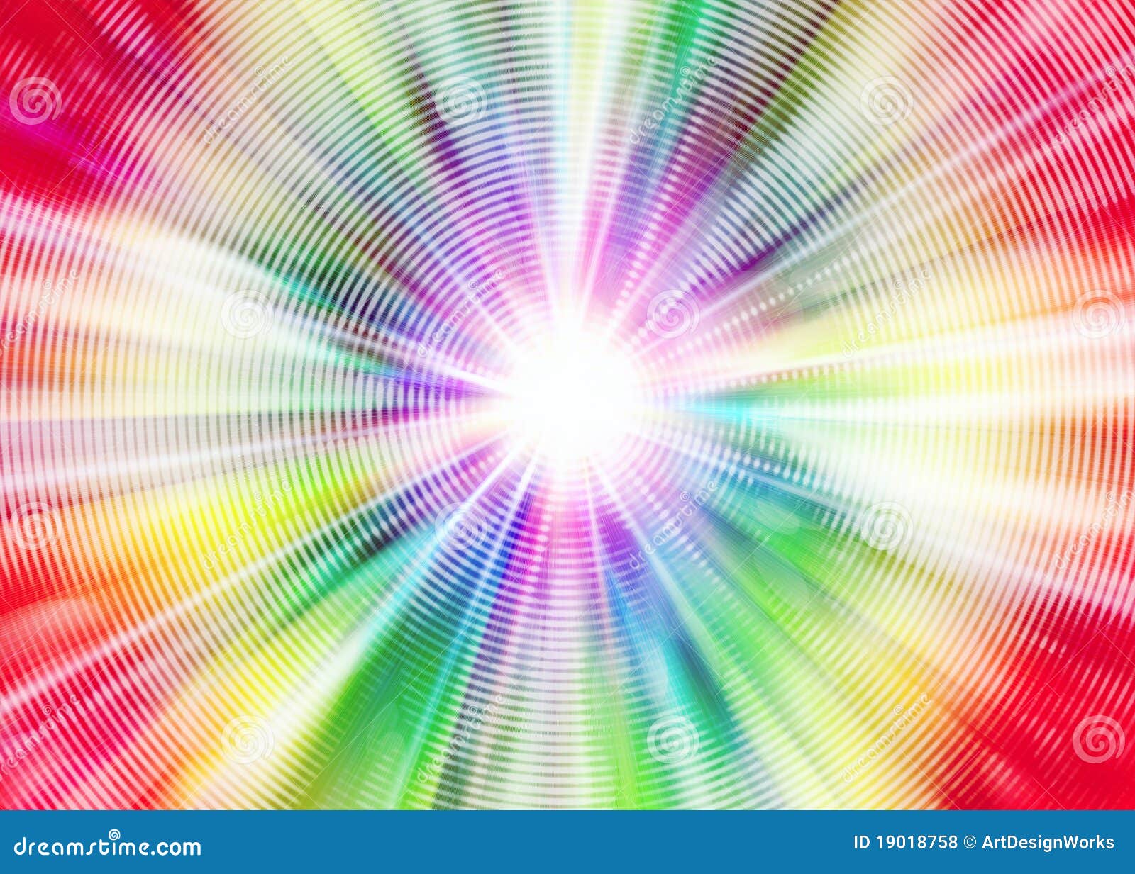 Ray Of Colors Picture. Image: 19018758